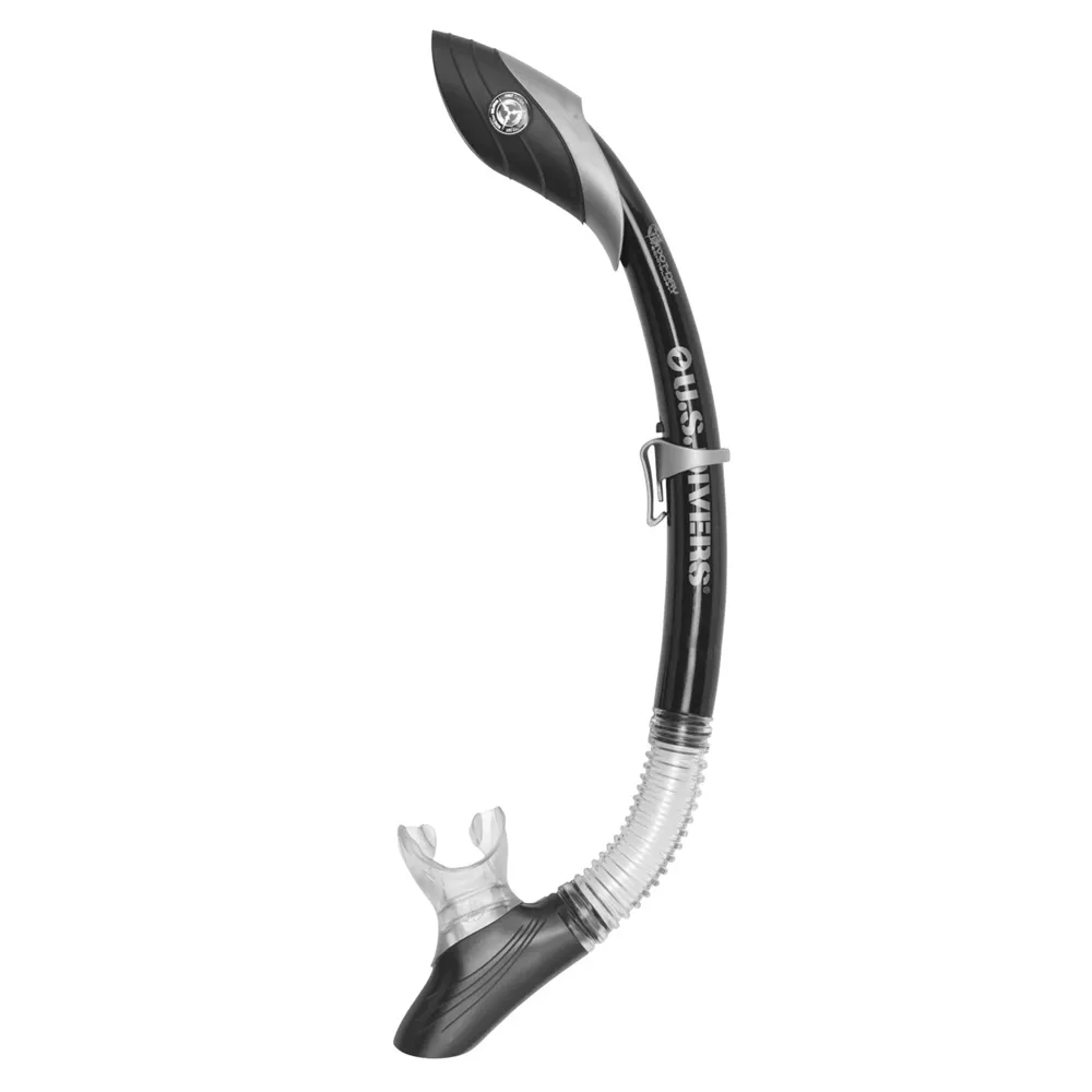 US Divers Island Dry LX Snorkel Black/Silver - Weekend Offers 🛍️ Extra ...